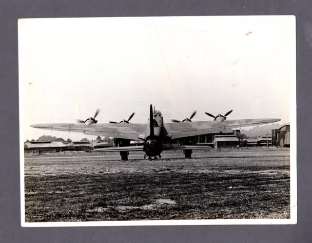 SHORT STIRLING BOMBER Large Vintage Photo Raf Ww2 3 £29.95 - PicClick UK