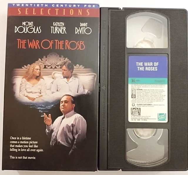 THE WAR OF the Roses - Michael Douglas (VHS) **Buy 2 Get 1 Free** £7.61 - PicClick UK