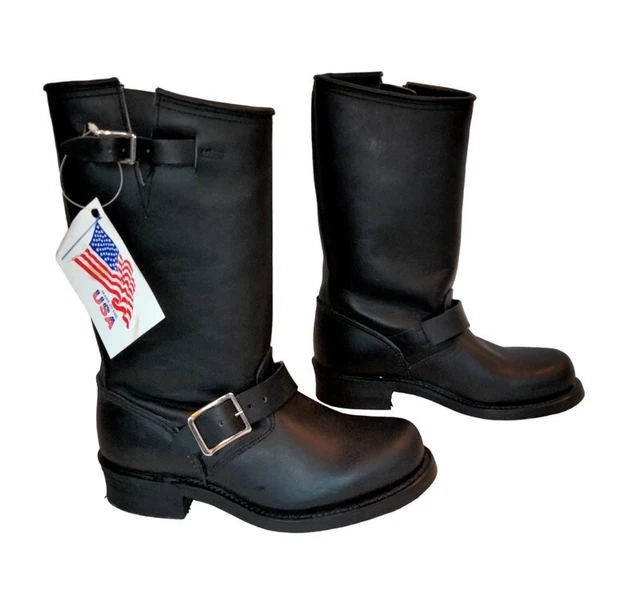 CAROLINA BOOTS BIKER vintage 1980s neuves en boite T 36 mint in box EUR ...