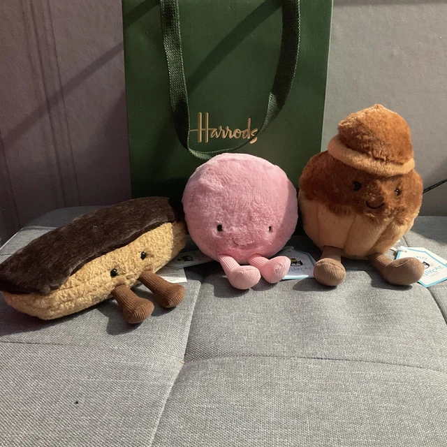 JELLYCAT BUNDLE MIA Macaron,Eclair and Brigitte Brioche BNWT £89.11 ...
