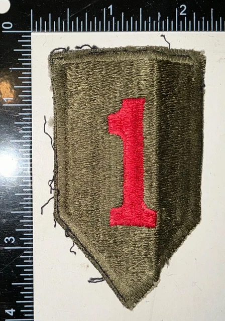 EARLY VIETNAM WAR US Army 1st Infantry Division Big Red One Cut Edge ...