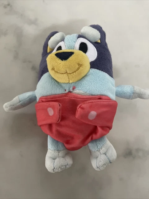 BLUEY AND FRIENDS Soft Toy Teddy In Nappy Estimate 16cm £8.00 - PicClick UK