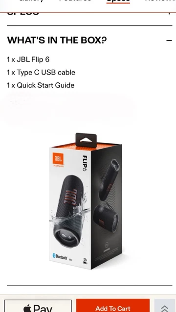 JBL FLIP 6 Portable Bluetooth Speaker Brand New Never Opened In Box ...