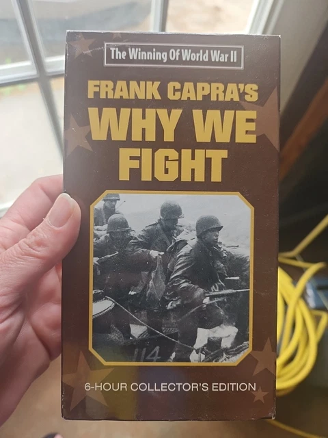FRANK CAPRA'S WHY WE FIGHT, VHS, Sealed WWII 6 Hours! £6.32 - PicClick UK
