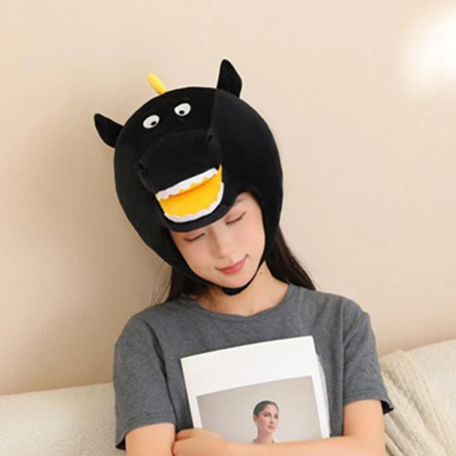 BLACK HORSE HEAD Mask Costume Prop Multipurpose Soft Stylish 15.3x10 ...