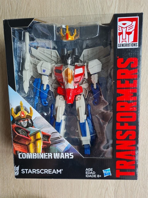 THE TRANSFORMERS MASTERLINE Titans Return STARSCREAM Deluxe Figur Big ...