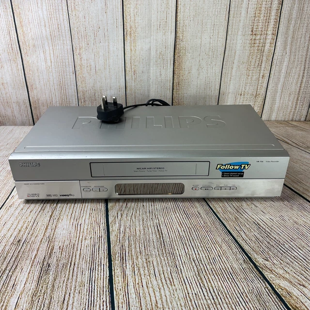 VINTAGE PHILIPS VR 6462 VIDEO RECORDER -VCR -VHS with instruction ...