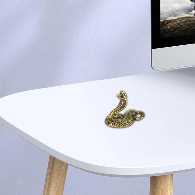 SCULPTURE DE SERPENT en laiton, Statue de serpent du nouvel an chinois ...