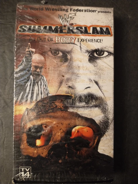 WWF WWE 1999 SUMMERSLAM Steve Austin VHS WRESTLING WCW Mankind in plastic £11.70 - PicClick UK