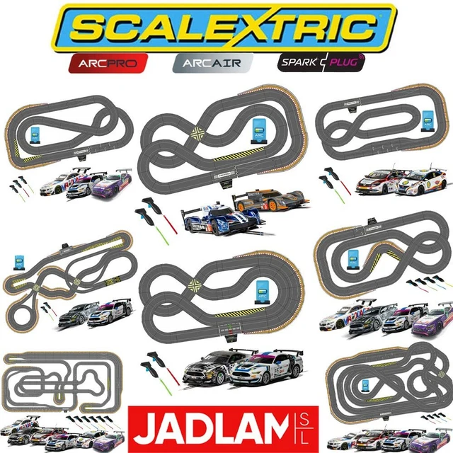 SCALEXTRIC SETS - ARC AIR/PRO - Digital & Analogue - Jadlam SL Layouts ...
