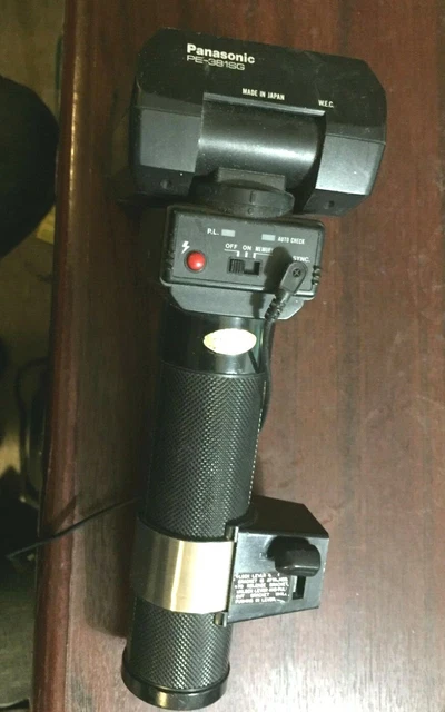PISTOLA FLASH PANASONIC Originale Modello Funzionante Testato: Pe-381Sg ...