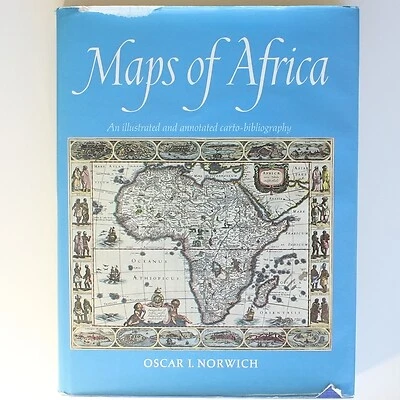 MAPS OF AFRICA: An illustrated and annotated carto-bibliography £70.00 ...