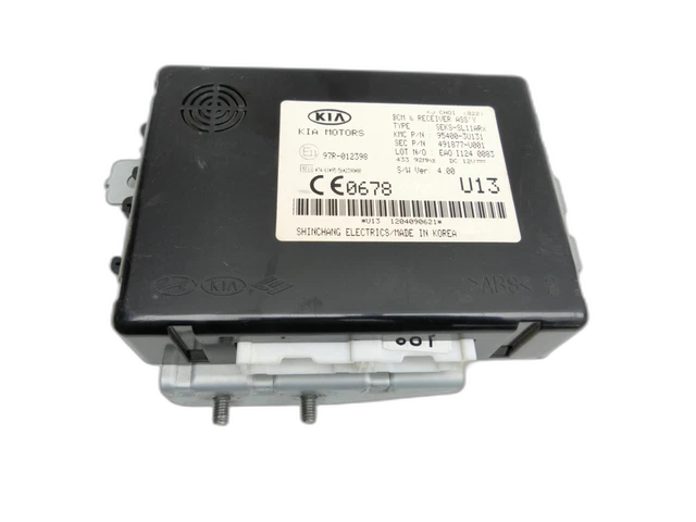 CONTROL UNIT ECU module BCM and receiver Keyless for Kia Sportage SL 10 ...