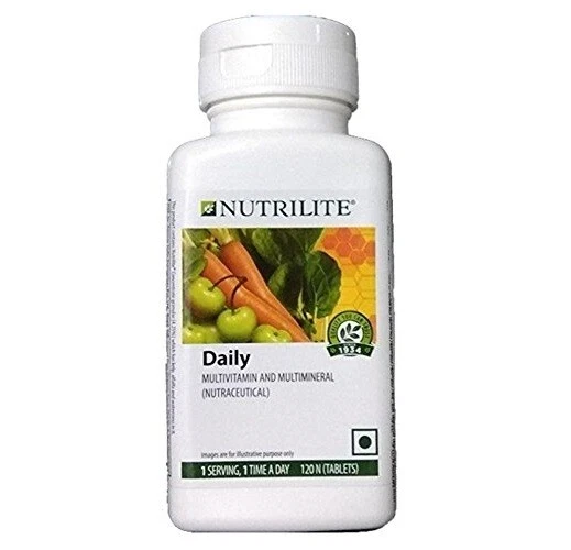 NUTRILITE DAILY - 120 Tablets Multivitamin and Multimineral Tablets ...