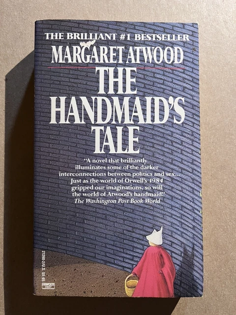 THE HANDMAID'S TALE by Margaret Atwood 1989 Fawcett edition paperback ...