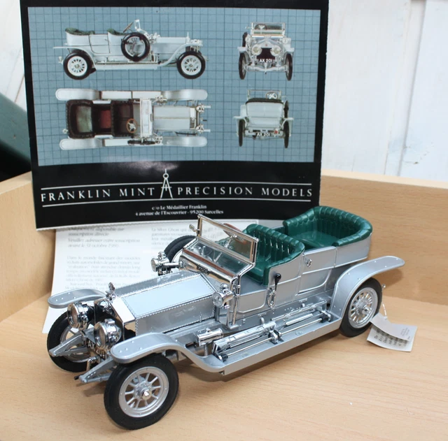 FRANKLIN MINT ROLLS-ROYCE Silver Ghost 1907 1/24 EUR 50,00 - PicClick FR