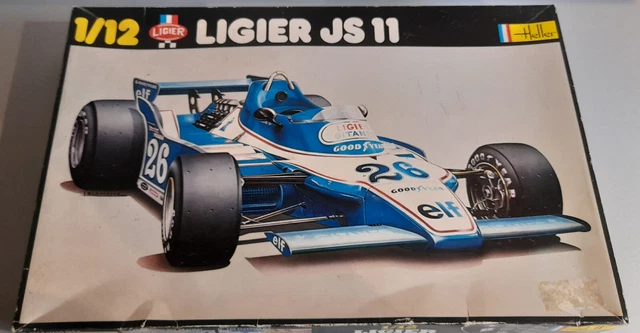 MAQUETTE LIGIER JS11 1/12 N°790 de Marque HELLER en superbe état à ...