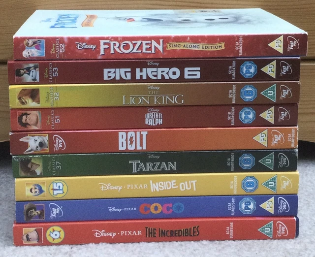 DISNEY & PIXAR dvd bundle X15 £5.99 - PicClick UK