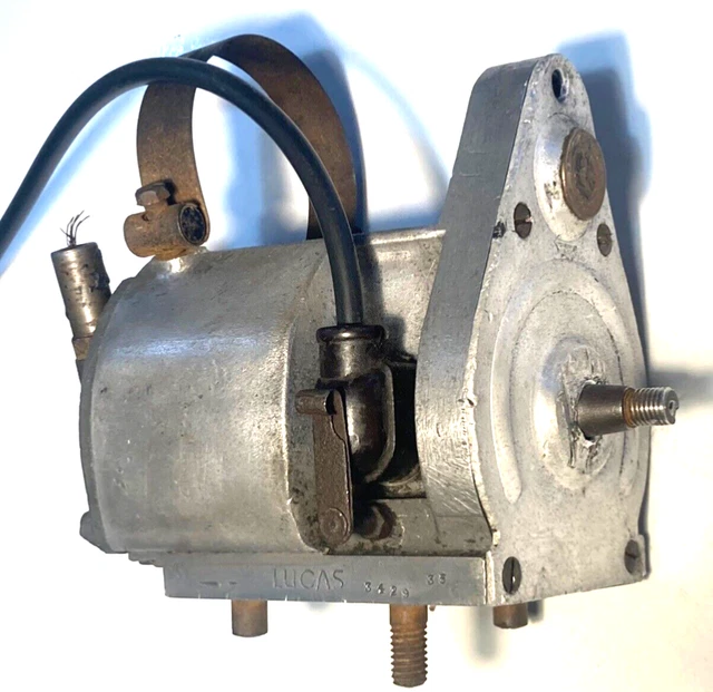 LUCAS MSL1 MAGNETO for vintage Pre War 1936 Sunbeam motorcycle Blue ...