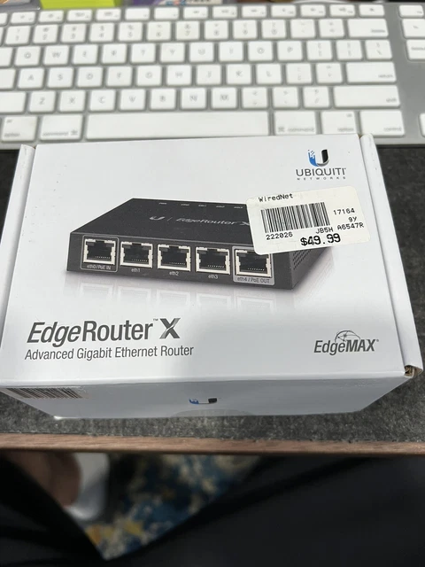 UBIQUITI ER-X EDGEROUTER 5-Port Advanced Gigabit Ethernet Router ...