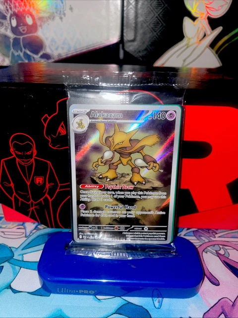POKÉMON TCG: MEGA Evolution - Alakazam (MEP-009) ETB Black Star Promo £ ...
