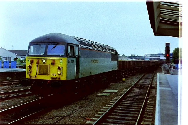 35MM RAILWAY COLOUR Negative Class 56 133 at Derby £2.54 - PicClick UK