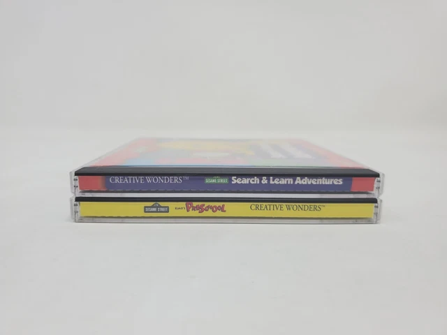 ELMO'S PRESCHOOL SESAME Street PC CD-ROM Learning Educational Kids Game ...