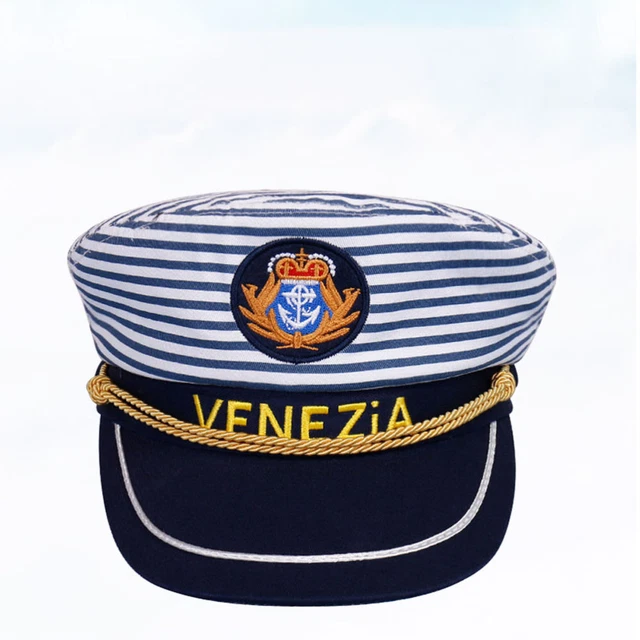 NAVY BLUE SEA Captain Hat Adult Sailor Hats for Adults Bride Parent ...
