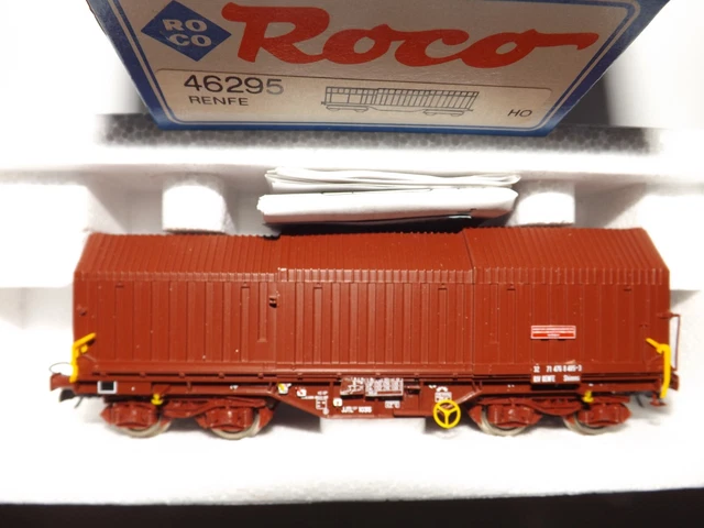 ROCO 46295 Teleskophaubenwagen der RENFE 4-achs. EUR 1,00 - PicClick DE