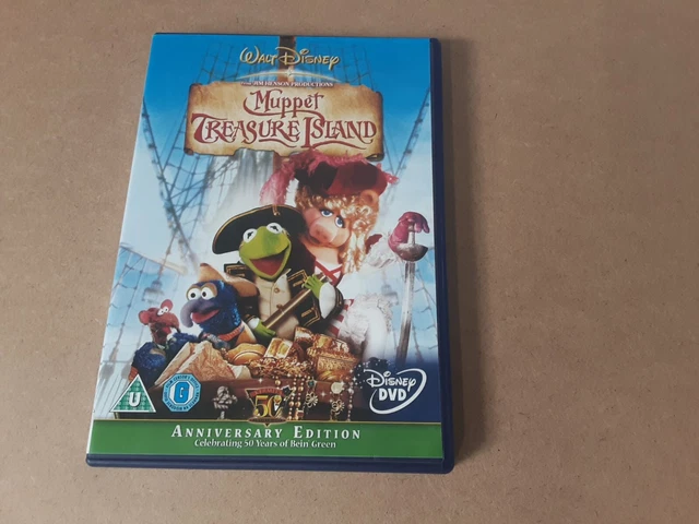 MUPPET TREASURE ISLAND DVD 2006 Tim Curry Henson Walt Disney Family ...