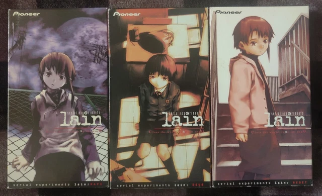 SERIAL EXPERIMENTS LAIN VHS Lot | Pioneer | English Dubbed | Navi ...