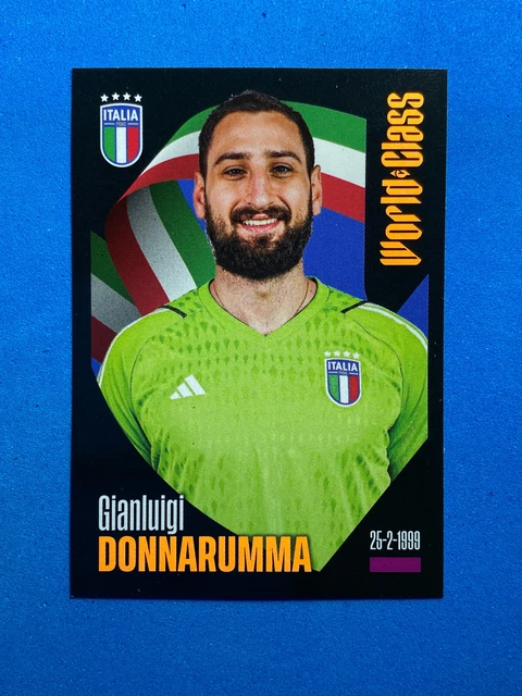 FIGURINE PANINI STICKER World Class 2024 n.113 Donnarumma (Italia) 🟡🟡🟡 ...