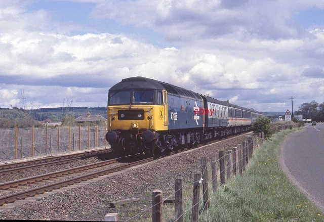 ORIGINAL 35MM SLIDE BR Class 47 no.47635 at Forteviot +rights for use £ ...