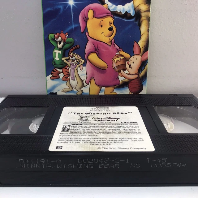 DISNEY NEW ADVENTURES Winnie Pooh VHS Video Tape Wishing Bear Vol 2 ... DISNEY NEW ADVENTURES Winnie Pooh VHS Video Tape Wishing Bear Vol 2 ...