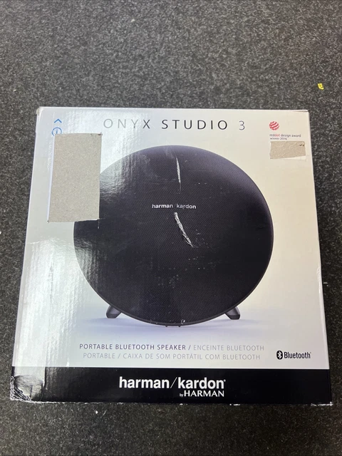 HARMAN KARDON ONYX Studio 3 Portable Speaker - Black - Read Description ...