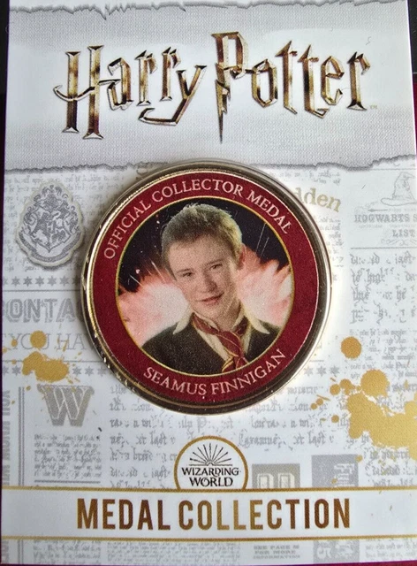 HARRY POTTER OFFICIAL Medal Collection BROWN SEAMUS FINNIGAN £3.83 ...