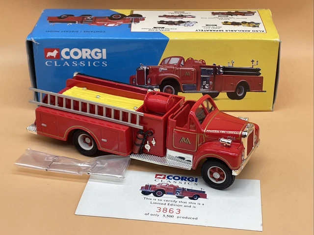 CORGI MACK MACK PUMPER Pumper CORGI Series Classics 1:50 52601 CLASSICS ...