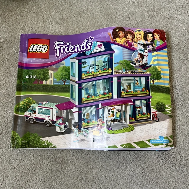 LEGO FRIENDS 41318 Heartlake Hospital 100% Complete - no box £25.00 ...