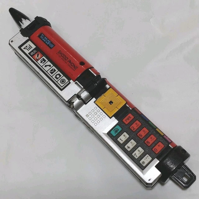 POWER RANGERS SAMURAI Sentai Shinkenger ShinkenRed DX Shodo Teléfono ...