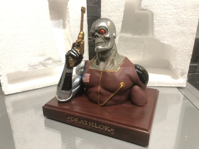 BUSTE EN RÉSINE Dynamic Forces Marvel Earth X DEATHLOK édition limitée ...
