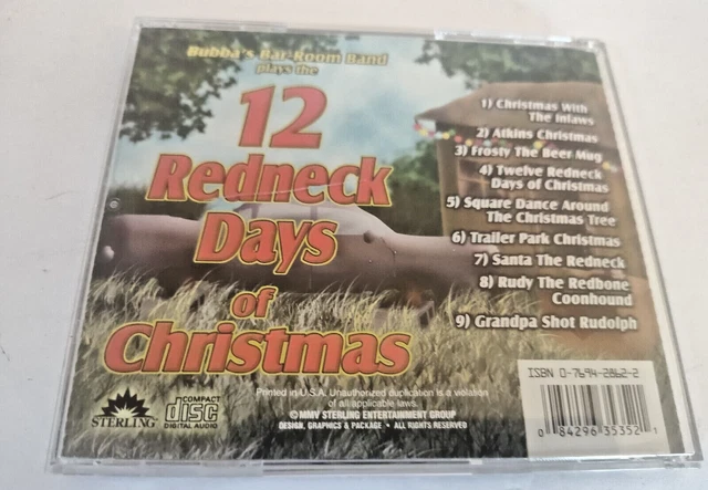 12 REDNECK DAYS Of Christmas by Bubba's Bar-Room Band trailer park ...