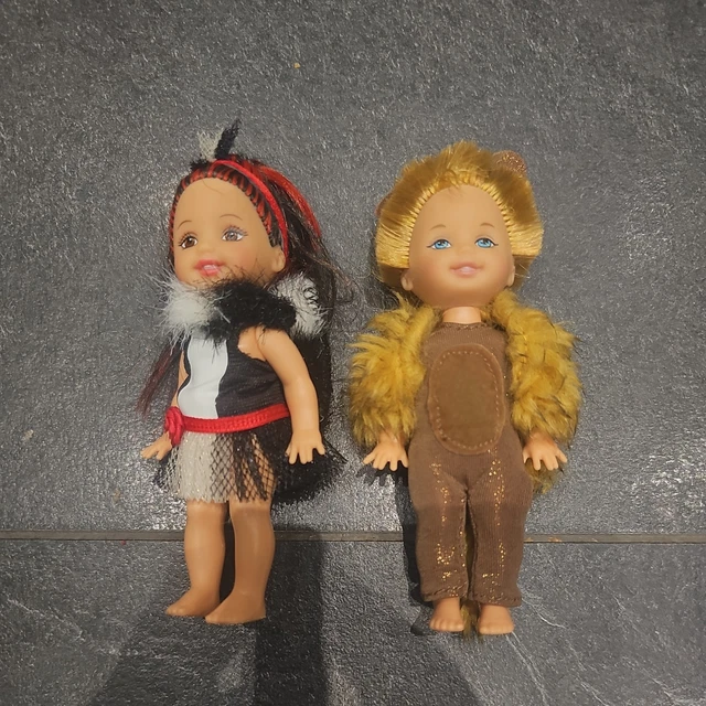 BARBIE/ KELLY SWAN Lake Maria ( The Skunk ) Ivan (porcupine)Dressed ...