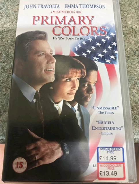 PRIMARY COLORS - John Travolta - £1.97 - PicClick UK
