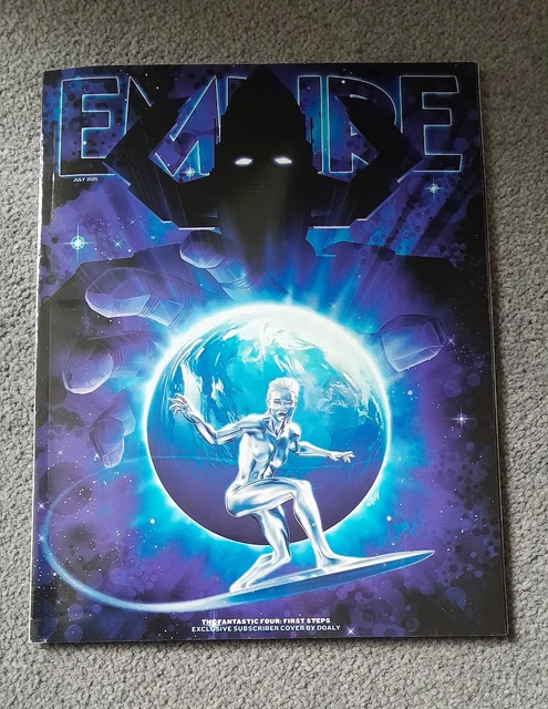 EMPIRE MAGAZINE (SUBSCRIBER Cover, July 2025, The Fantastic Four: First ...