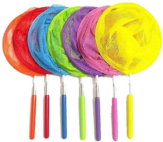 KID EXTENDABLE TELESCOPIC Fishing Net Sea Pond Bug Butterfly Catcher 2. ...