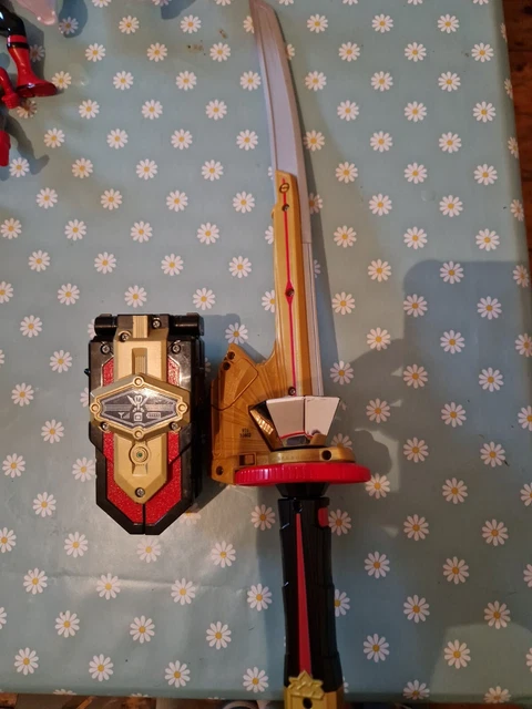 POWER RANGERS SUPER Megaforce Dx Legendary Morpher + Samurai Spinner ...