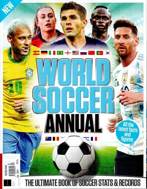 WORLD SOCCER ANNUAL Magazine 9th Edition 2022 The Ultimate Book of ...