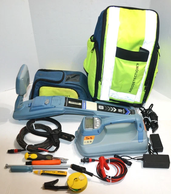 SPX RADIODETECTION RD8200G CABLE PIPE LOCATOR KIT w/ INDUCTION CLAMP £ ...