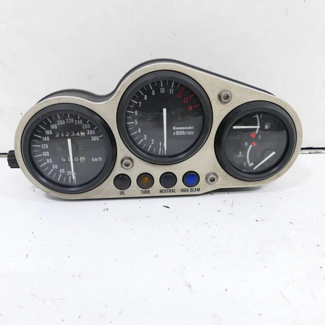 KAWASAKI ZX-9R 900 B Cockpit Compteur Compte-Tours Instruments 74627 ...