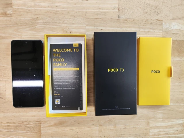 XIAOMI POCO F3 - 8GB - 256GB - 5G - Dual Sim - Unlocked - Ocean Blue ...